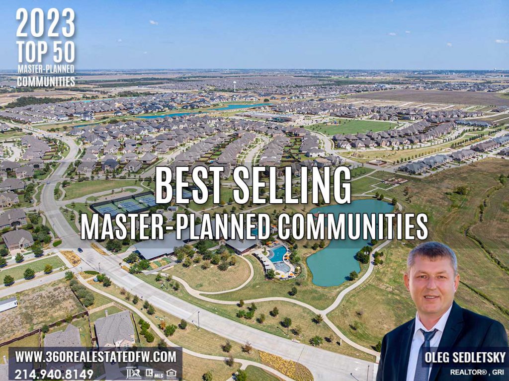 Six master-planned communities in Dallas-Fort Worth have been ...