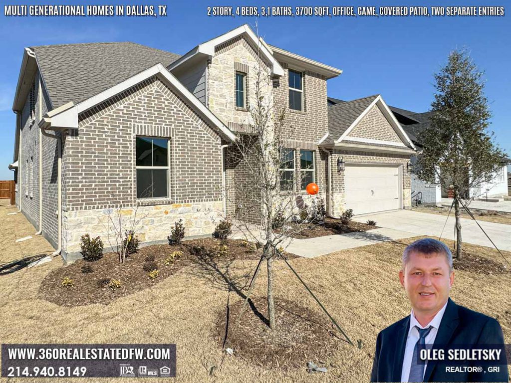 Discover The Excellent New Construction Multi-Generational Home in the ...