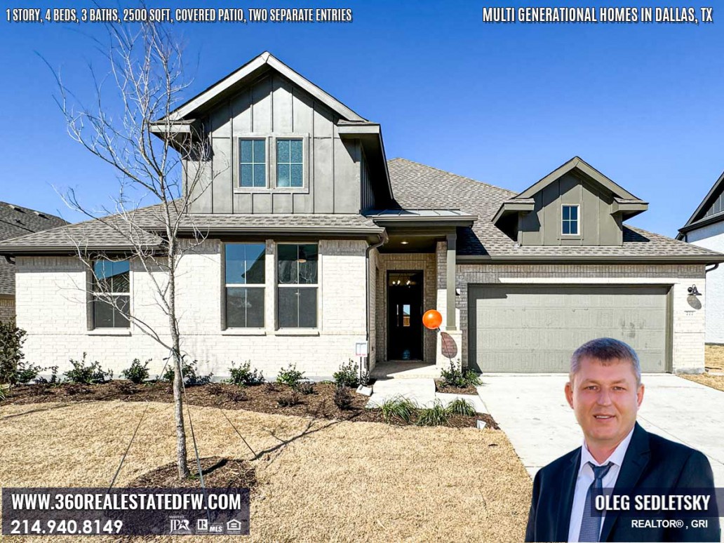 Multigenerational Living in Dallas | Discover 1 Story, New Construction ...